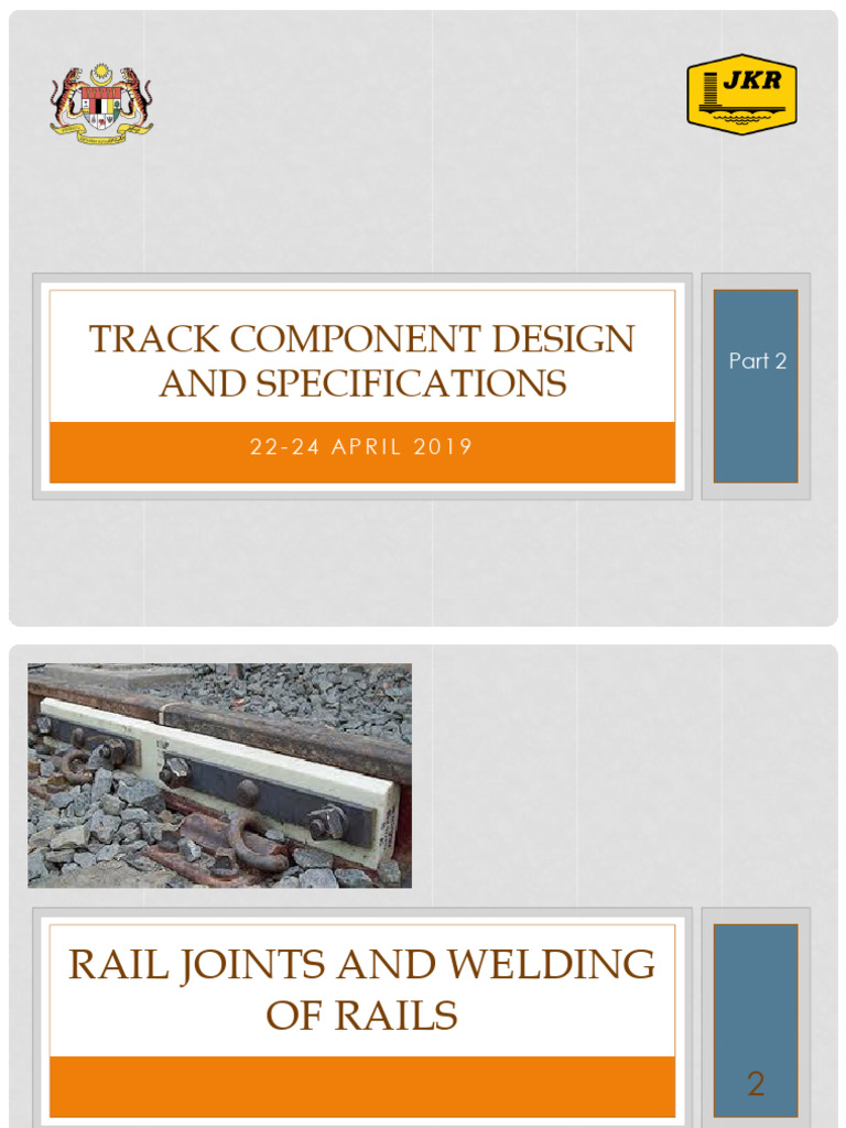 Rail Joints and Welding Techniques | PDF | Stress (Mechanics ...