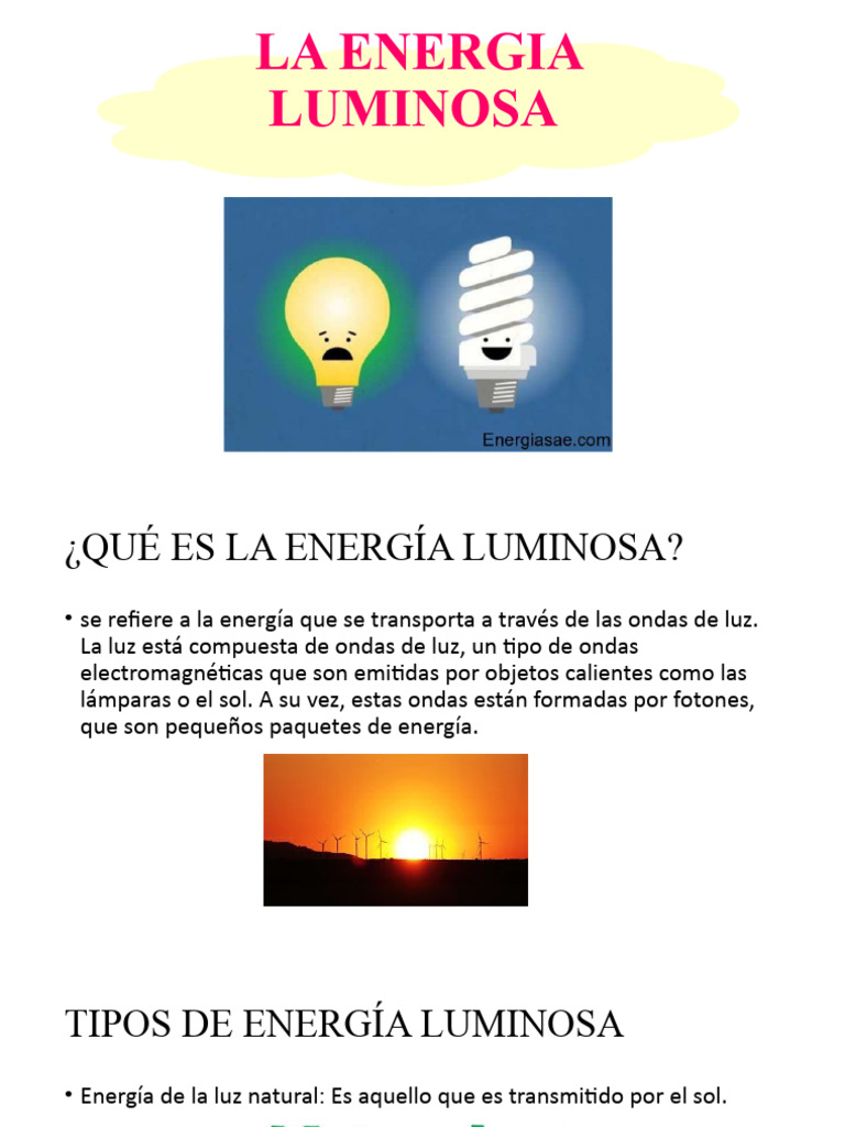 La Energia Luminosa.5c | PDF