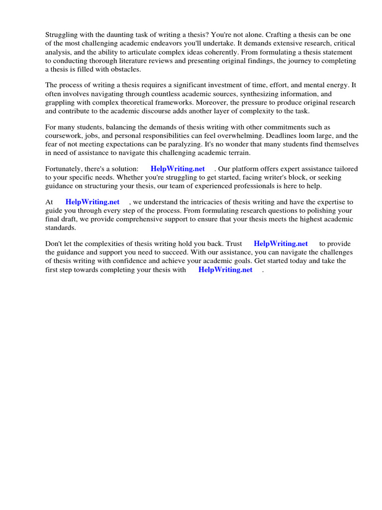 Write Thesis Markdown | PDF | Thesis | Html