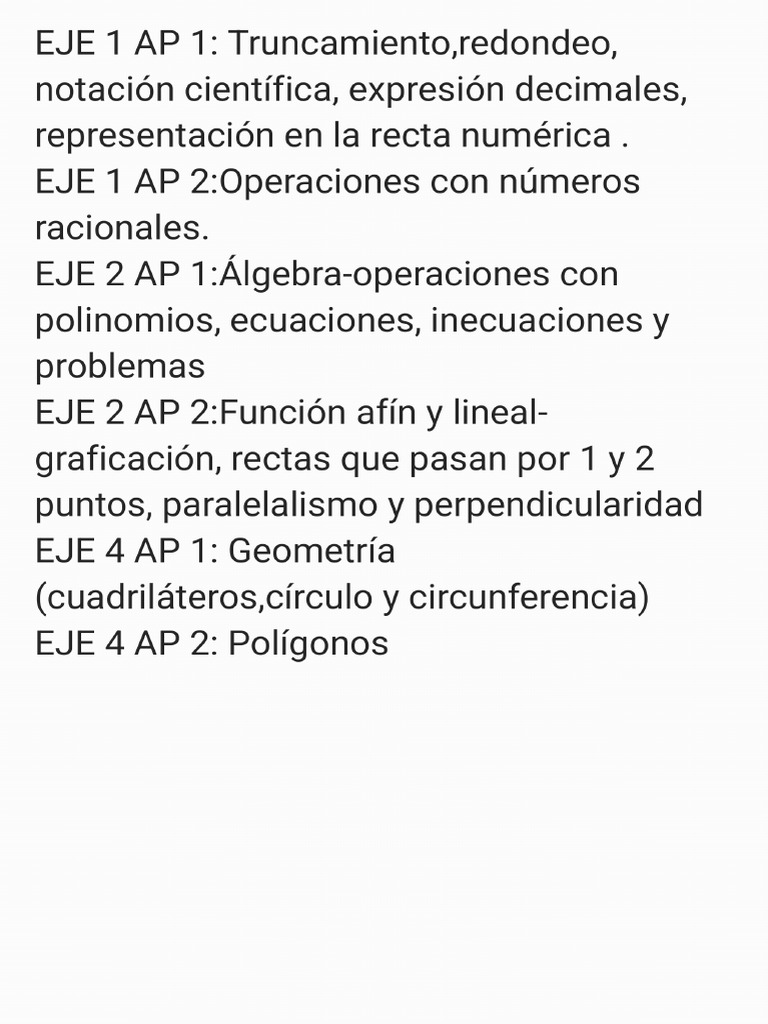 Notas de Estudio | PDF