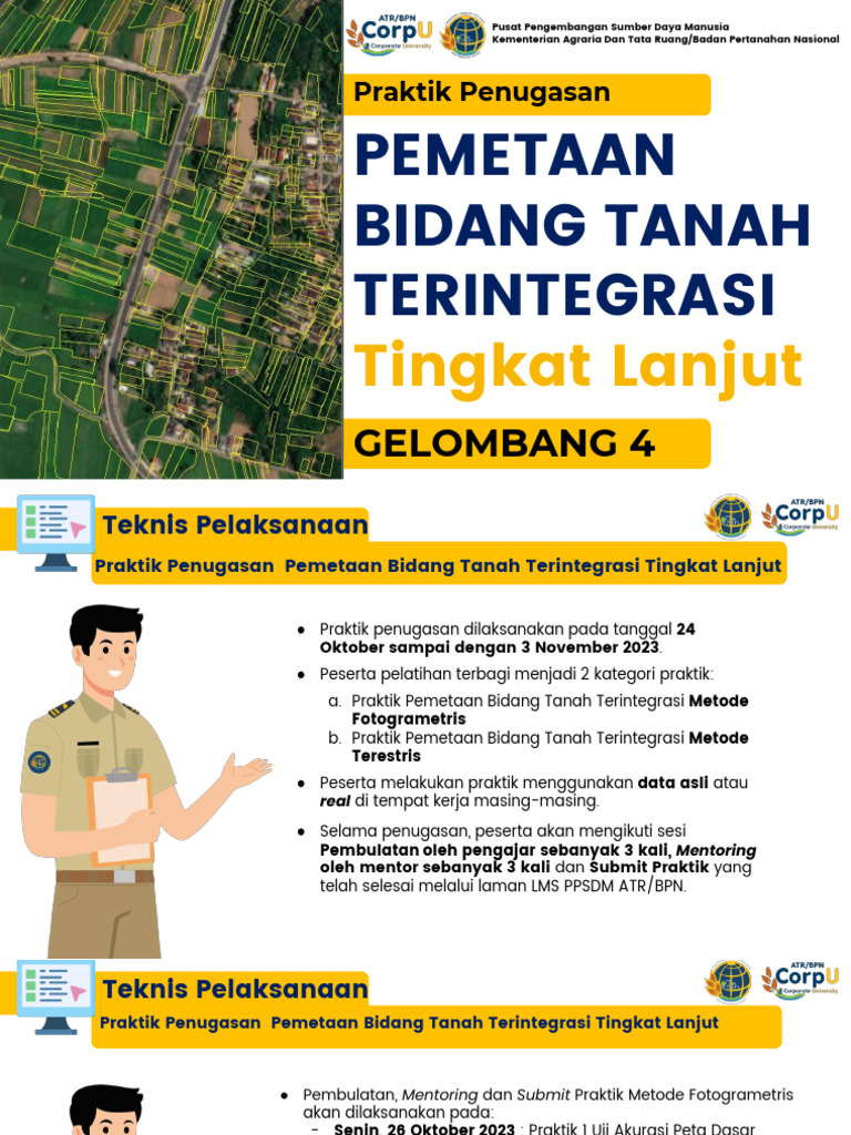 Pelatihan Pemetaan Tanah Terintegrasi | PDF | Teknologi & Rekayasa
