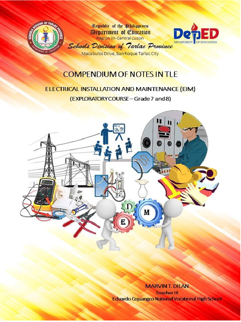 EIM Grade 8 Compendium of Notes | PDF | Lubricant | Electrical Connector