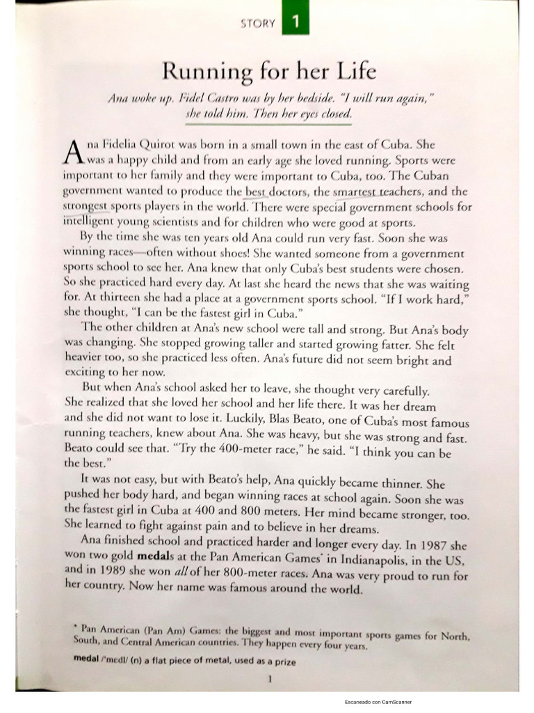 Running For Her Life | PDF