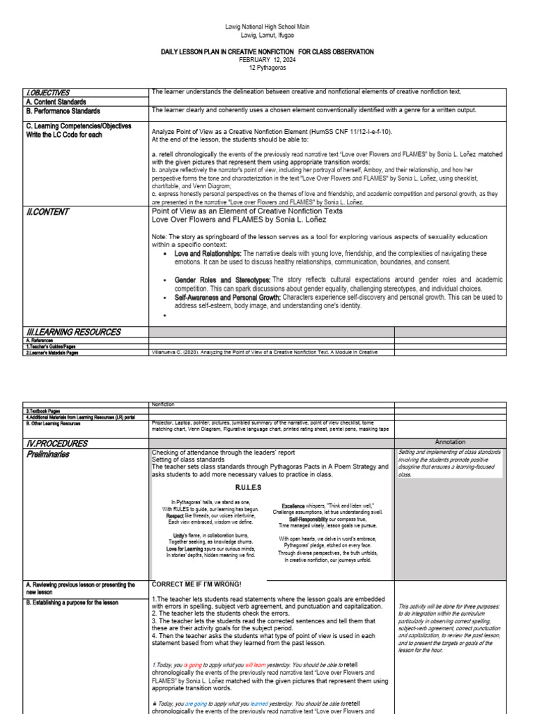 DLP 3rd Q Observation | PDF | Human Communication | Cognitive Science