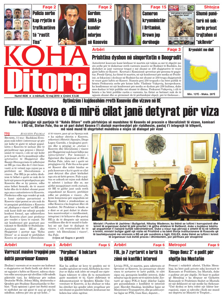 KOha DITORE - 12-5-2010 | PDF
