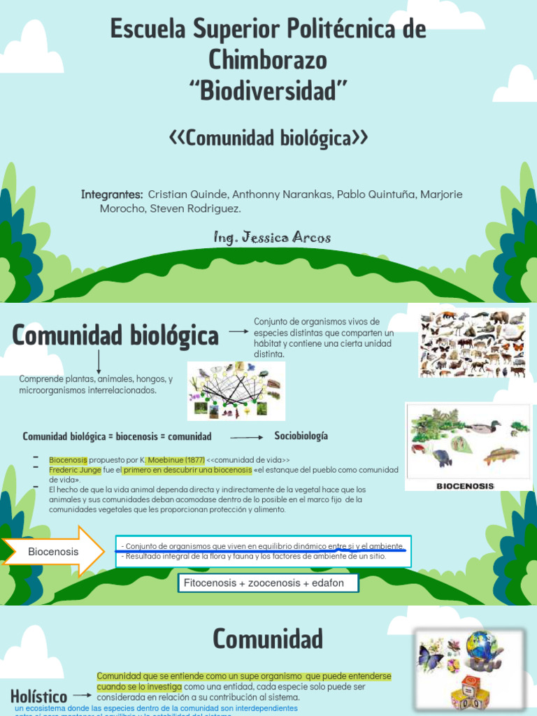 D08 02 COMUNIDAD BIOLÓGICA BIODIVERSIDAD Compressed Removed | PDF | Red ...