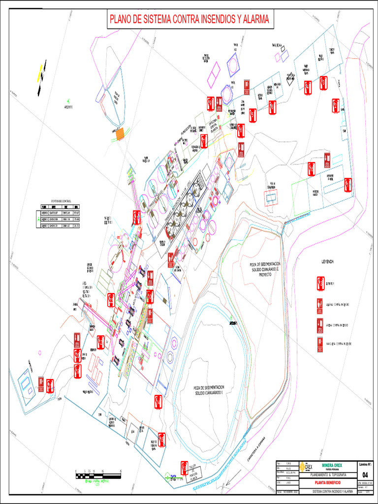 Plano de Sistema Contra Incendios | PDF
