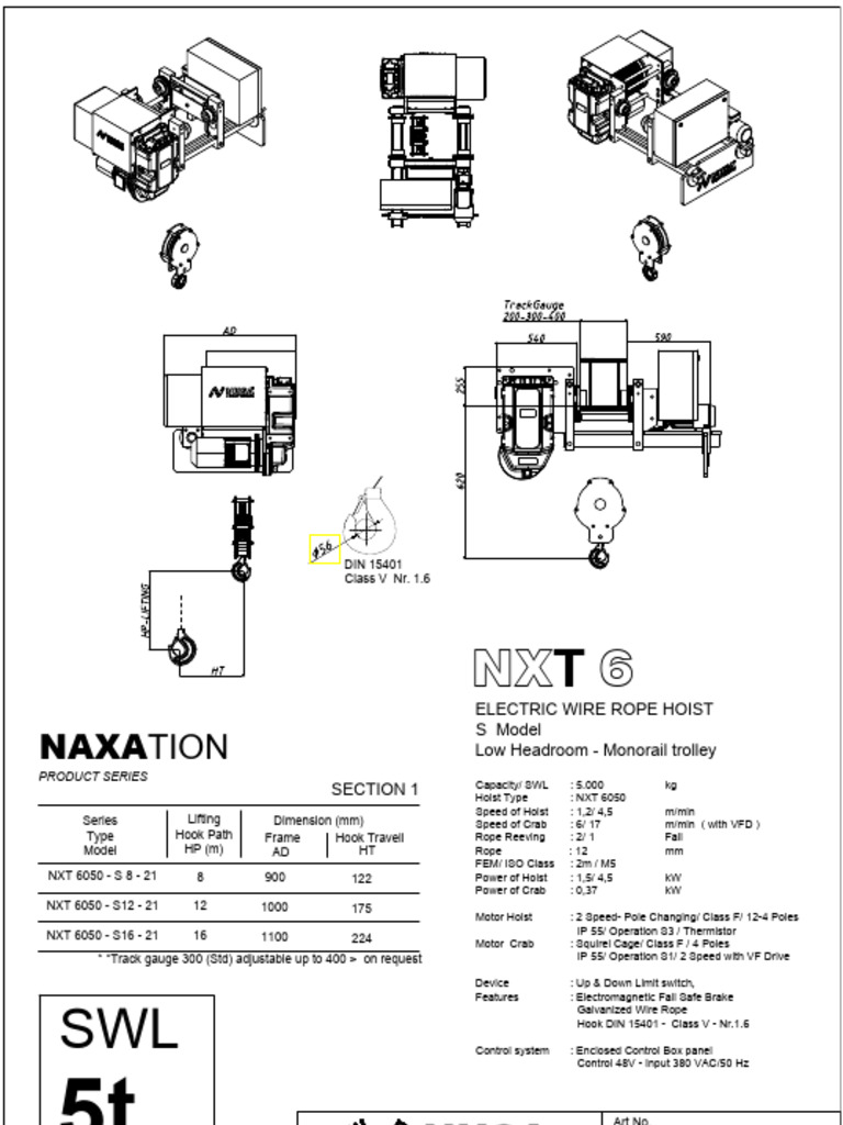 NXT 6 Series Product Range | PDF