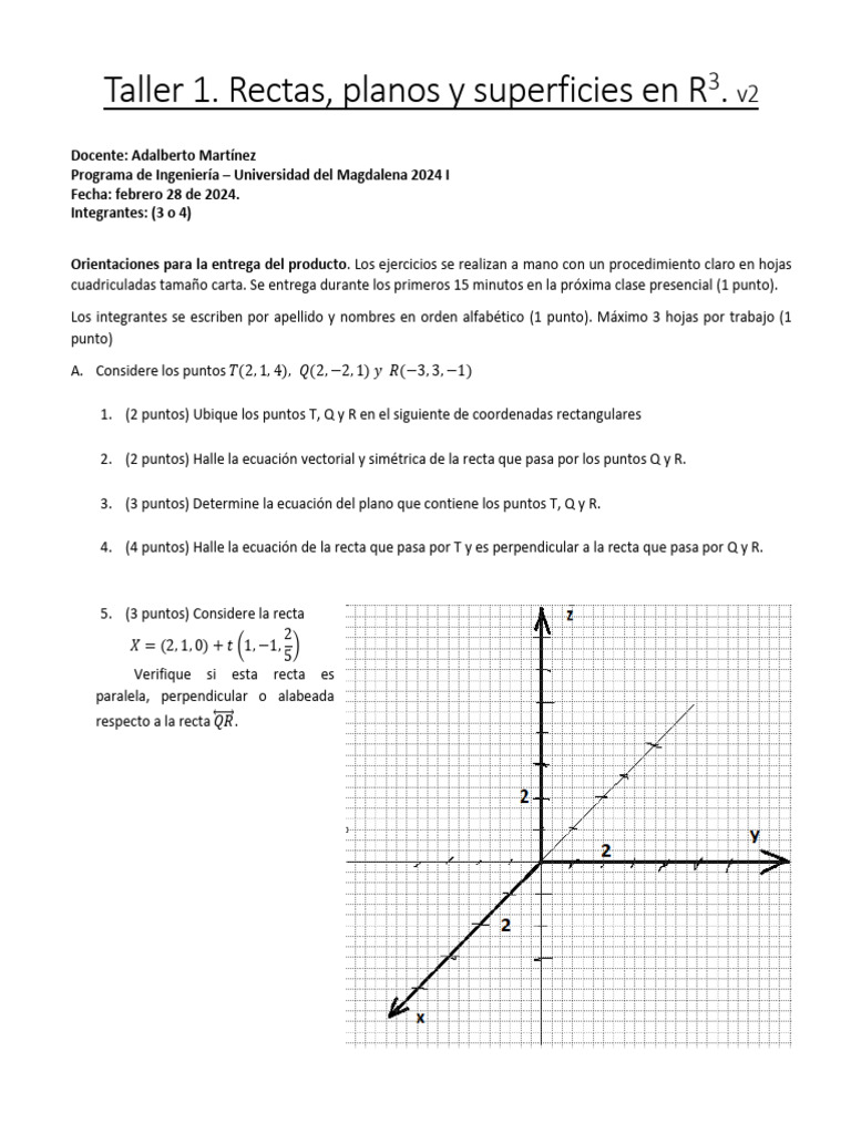 Taller 1 2024 I v2 | PDF | Métodos y materiales de enseñanza