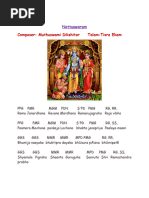 Carnatic Raga: Kalyani Composition | PDF