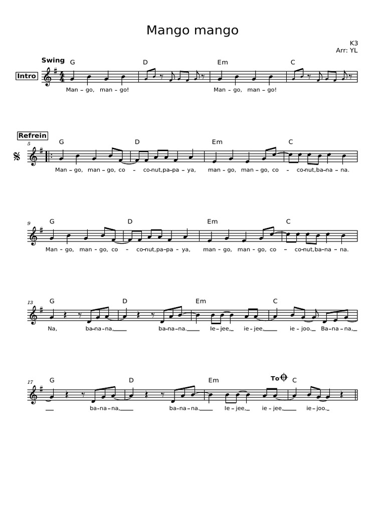 Mango Mango K3 | PDF