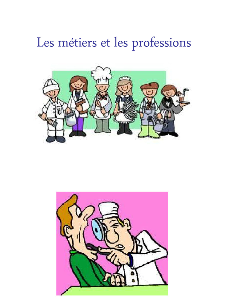 Métiers Et Professions | PDF