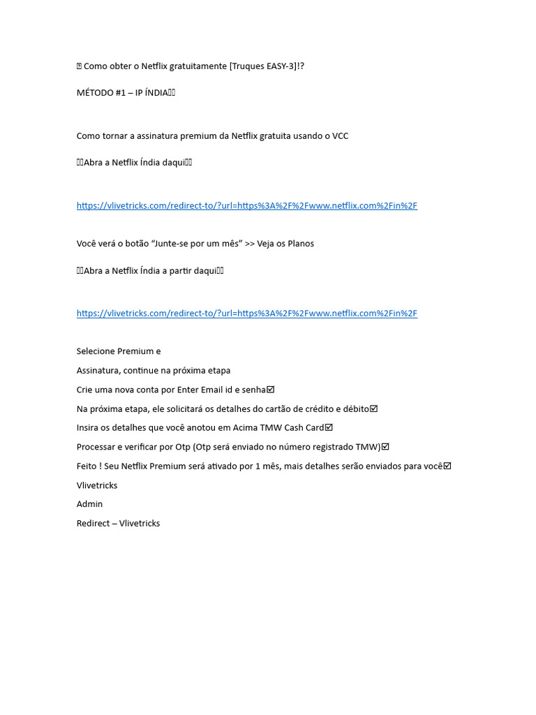 Metodo Netflix 1 | PDF