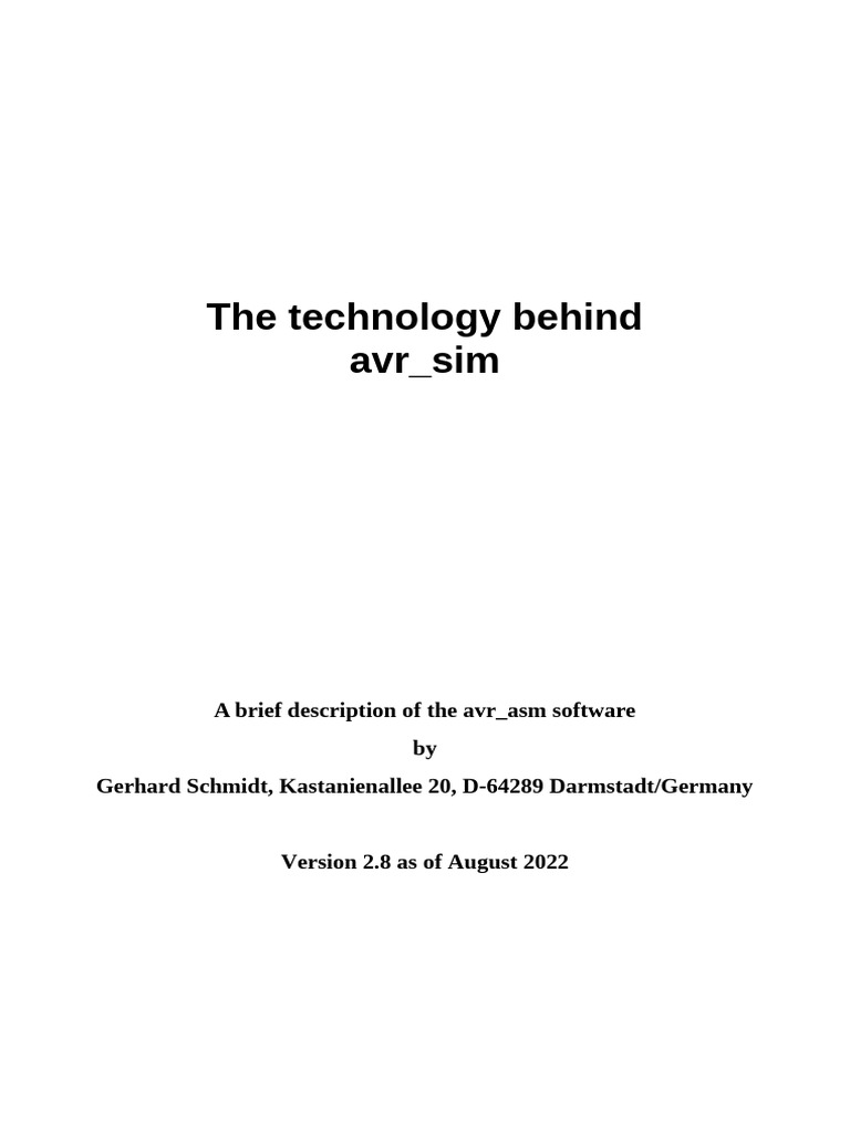 avr_sim_description_28 | PDF | Computer File | Software Engineering