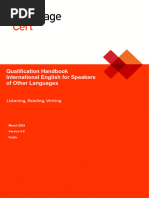 SQA ESOL Qualifications and CEFR Levels | PDF | English As A Second Or ...