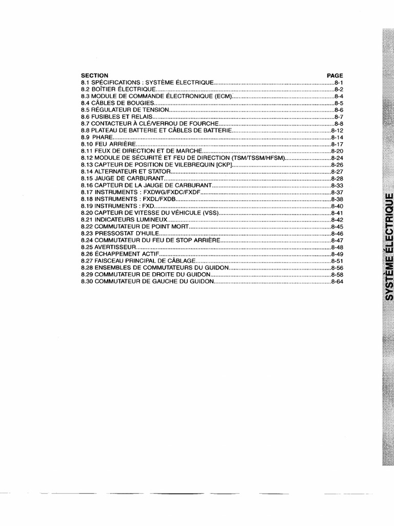 SB8 Electrique | PDF