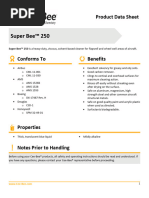 CeeBee Super Bee 300 LF TDS | PDF | Titration | Chemistry