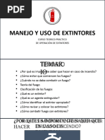 Triptico - Programa Emergencias - Uso Extintores | PDF | Salud y bienestar