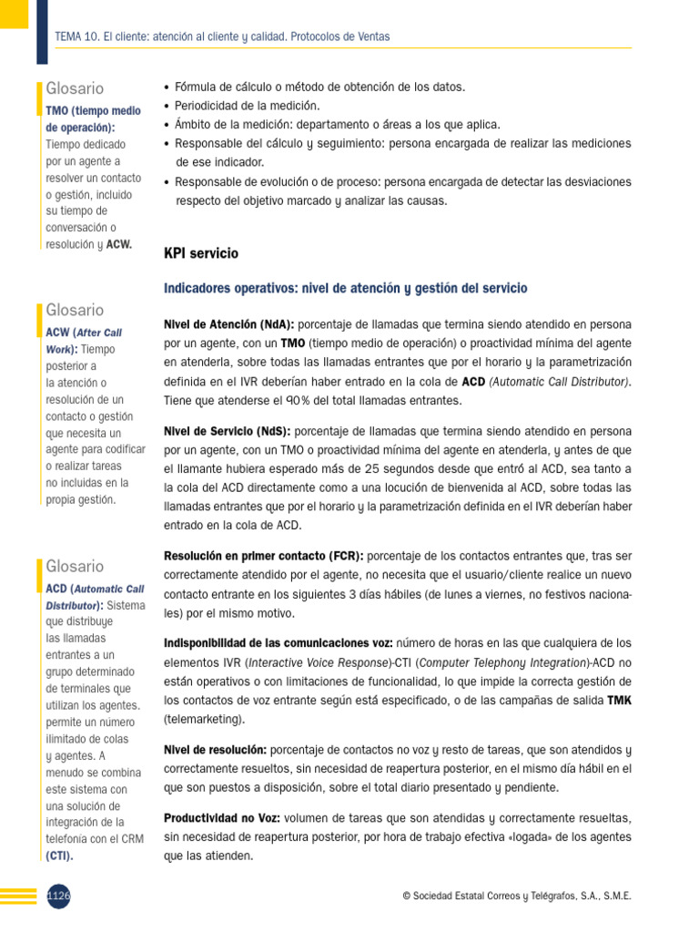 Temario Oposiciones Correos 2023 2024 Parte3 | PDF | Calidad (comercial) | Respuesta de Voz ...