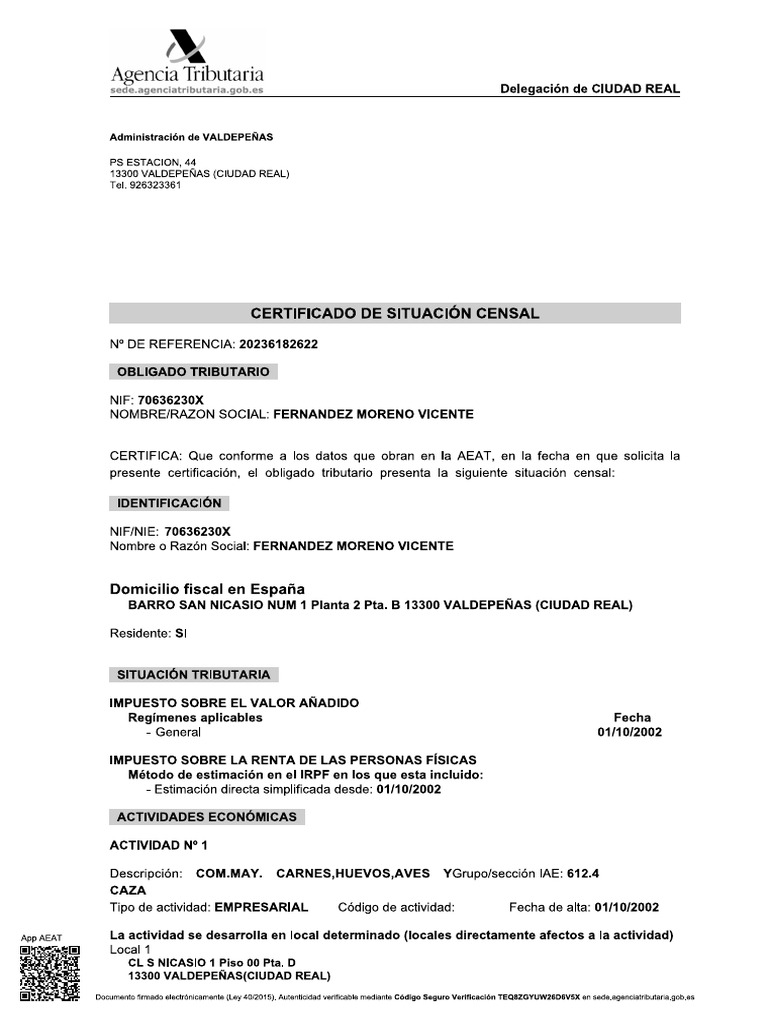 Certificado Censal 230717 202941 Unlocked | PDF | Technology & Engineering