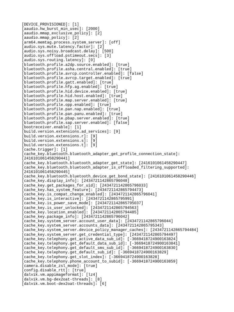 Device Configuration and Bluetooth Settings | PDF | Computing