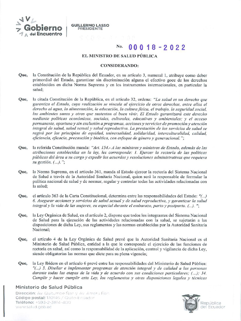 Registro e Interpretación de Formularios de La Norma Técnica de ...