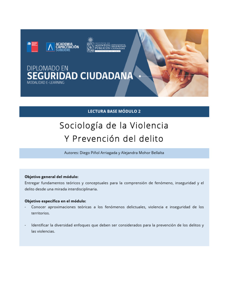 Lectura BASE M2 | PDF | Criminología | Violencia