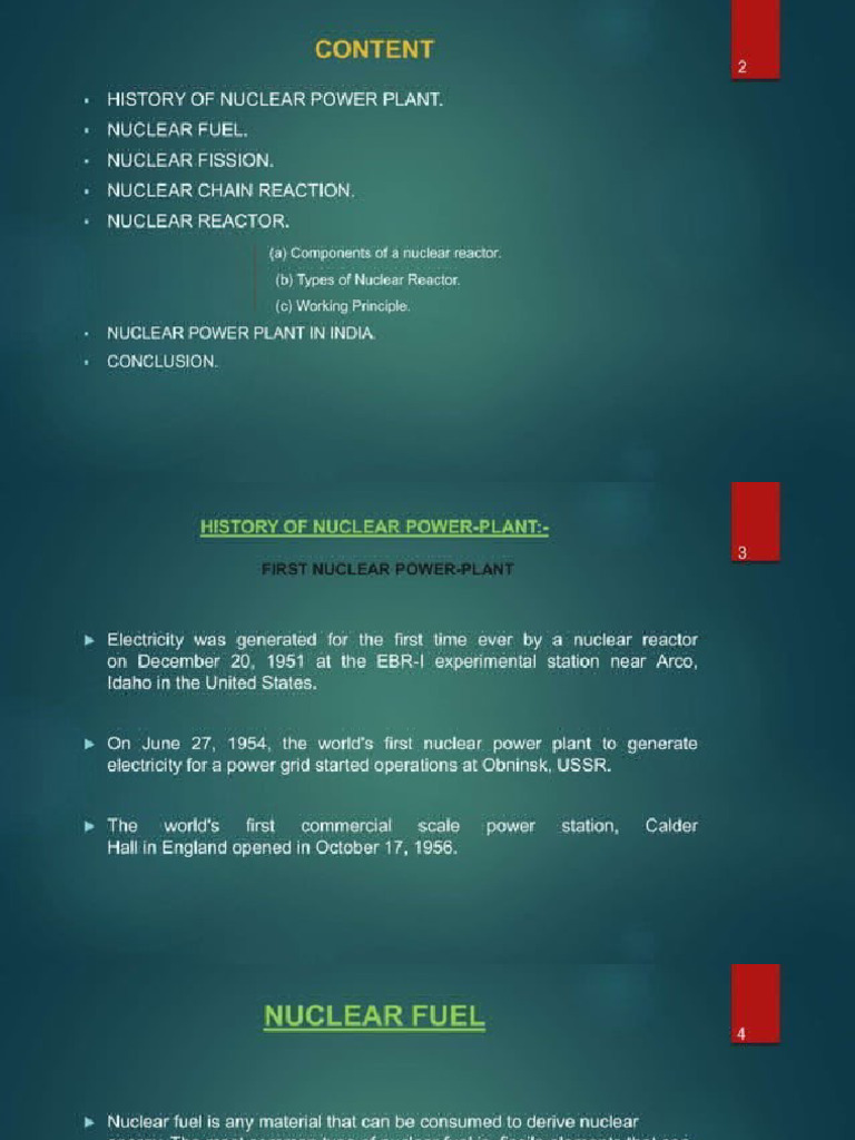 Neuclear Power Plant | PDF