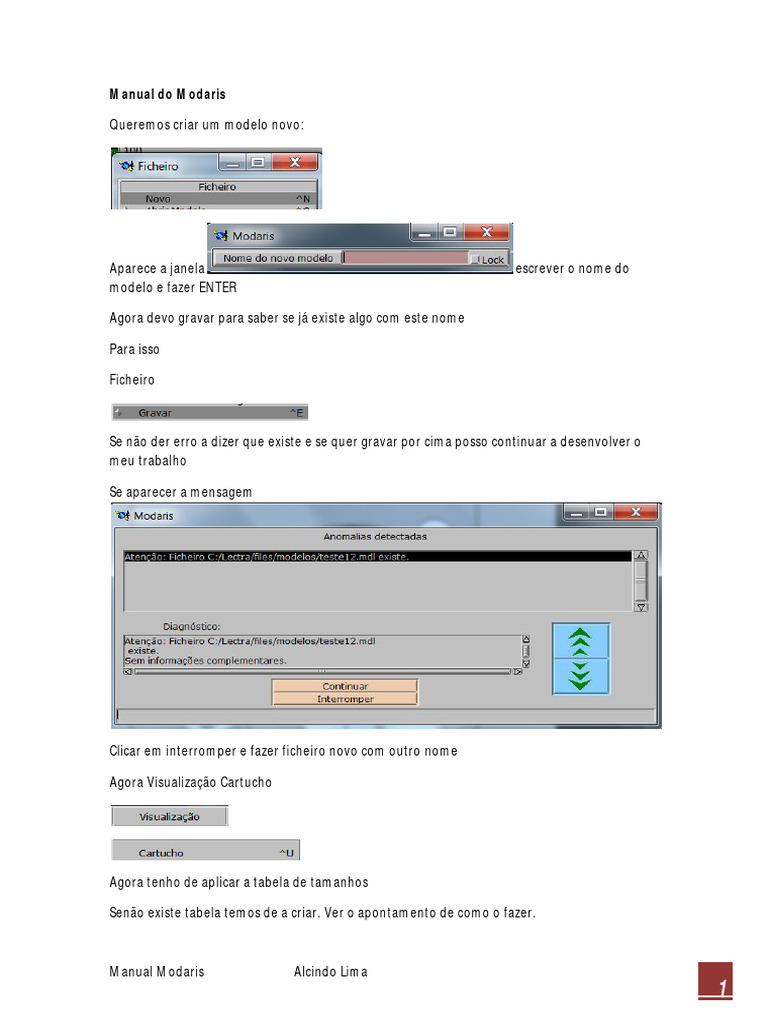 Manual Do Modaris | PDF