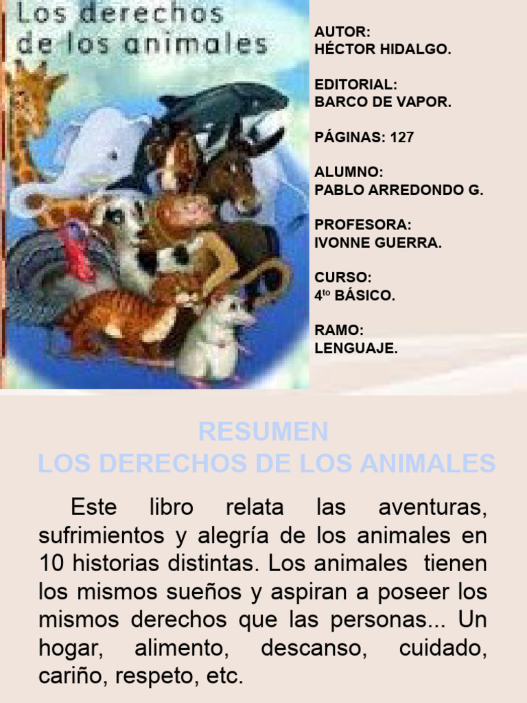 Toaz - Info El Derecho de Los Animales PR | PDF | Ciencias sociales ...