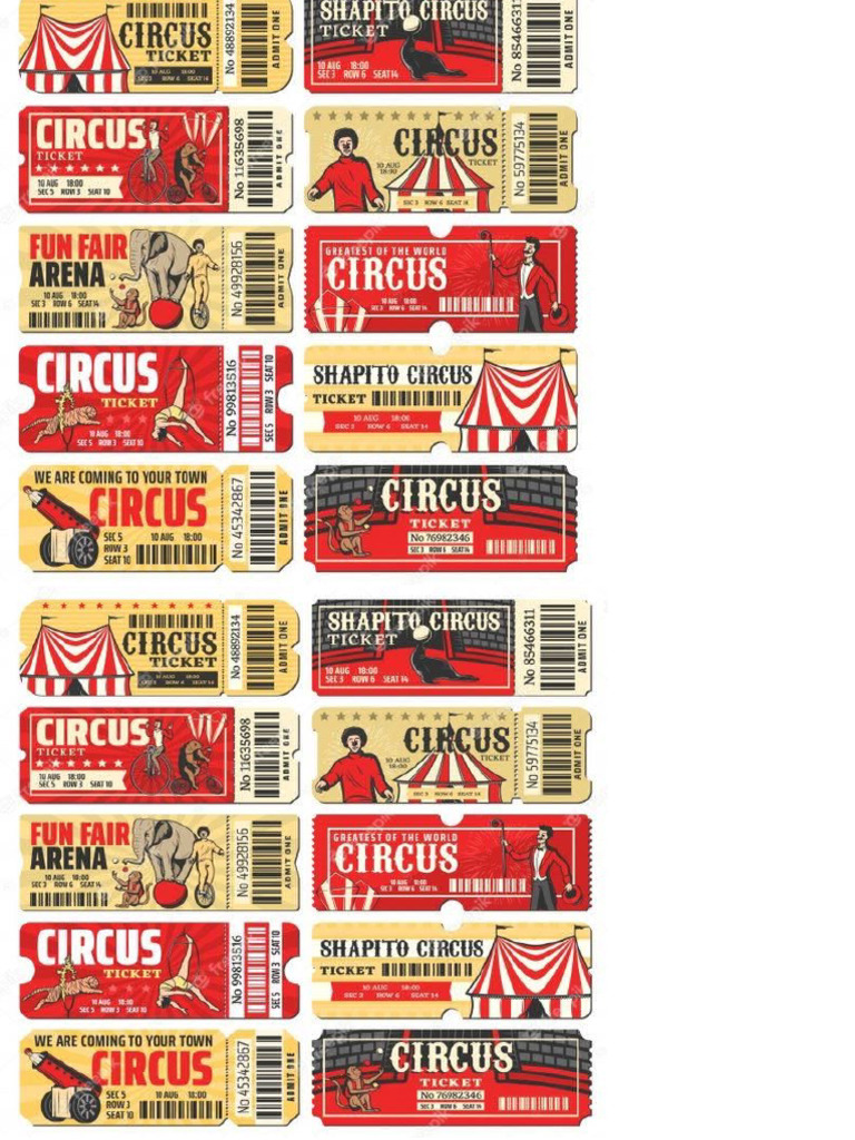 Tickets Circo | PDF