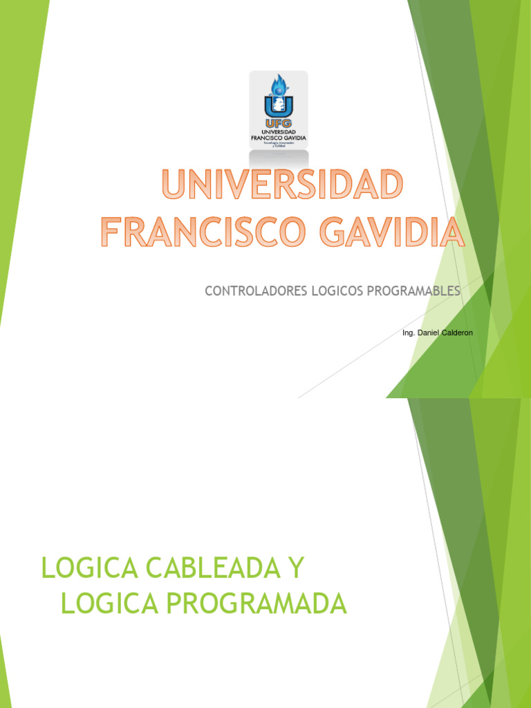 SEMANA 2, CLASE 01 CLP0 (LOGICA PROGRAMADA Y LOGICA CABLEADA) | PDF ...