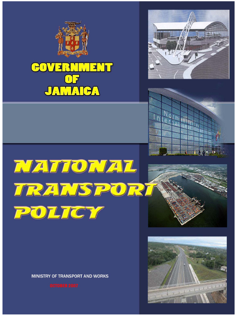 National Transport Policy Overview | PDF | Transport | Infrastructure