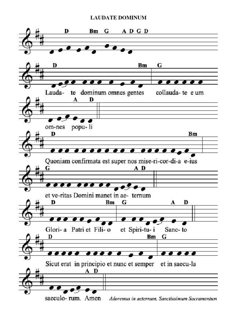 Canto Gregoriano | PDF