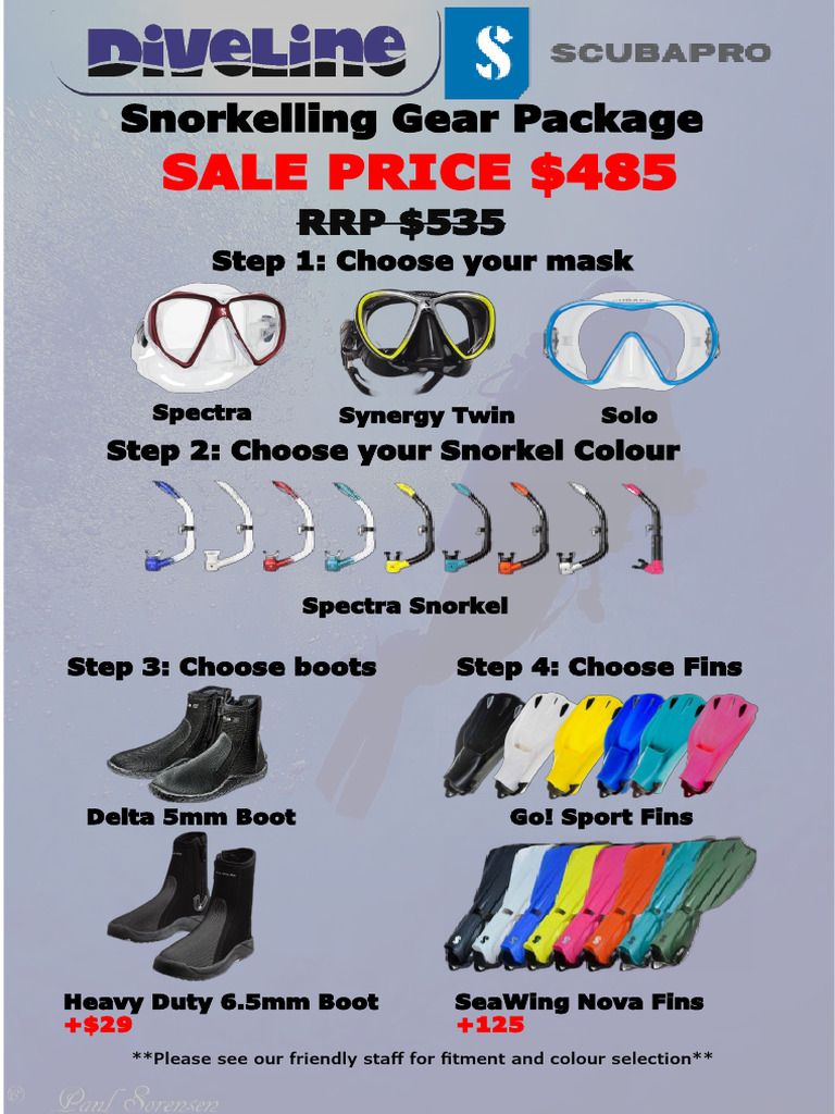 Scubapro Snorkelling Gear Package | PDF