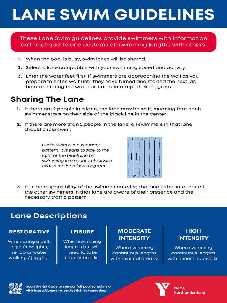 Lane Swim Guidelines Page | PDF | Travel | Wellness