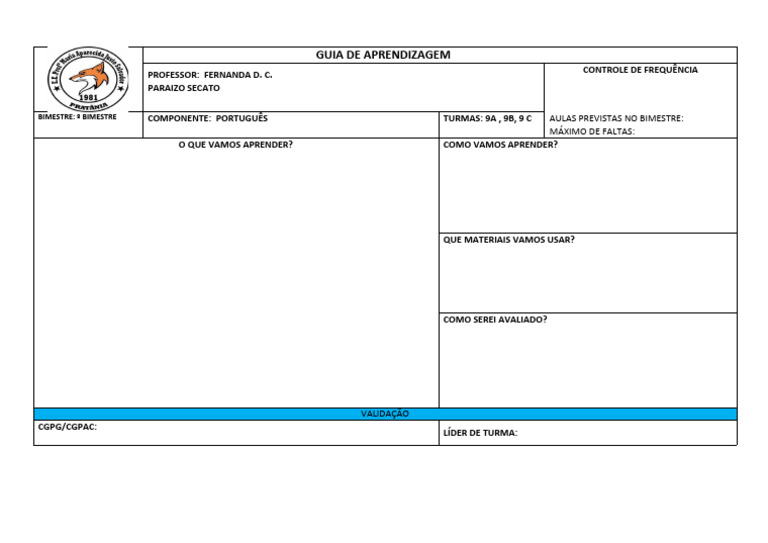 -GUIA DE APRENDIZAGEM - MODELO (2) (1) - Copia | PDF