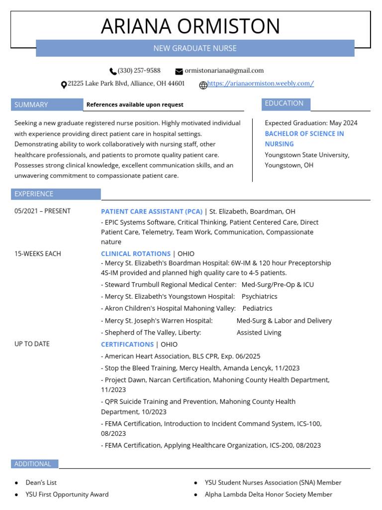 class resume 3 | PDF | Nursing | Health Care