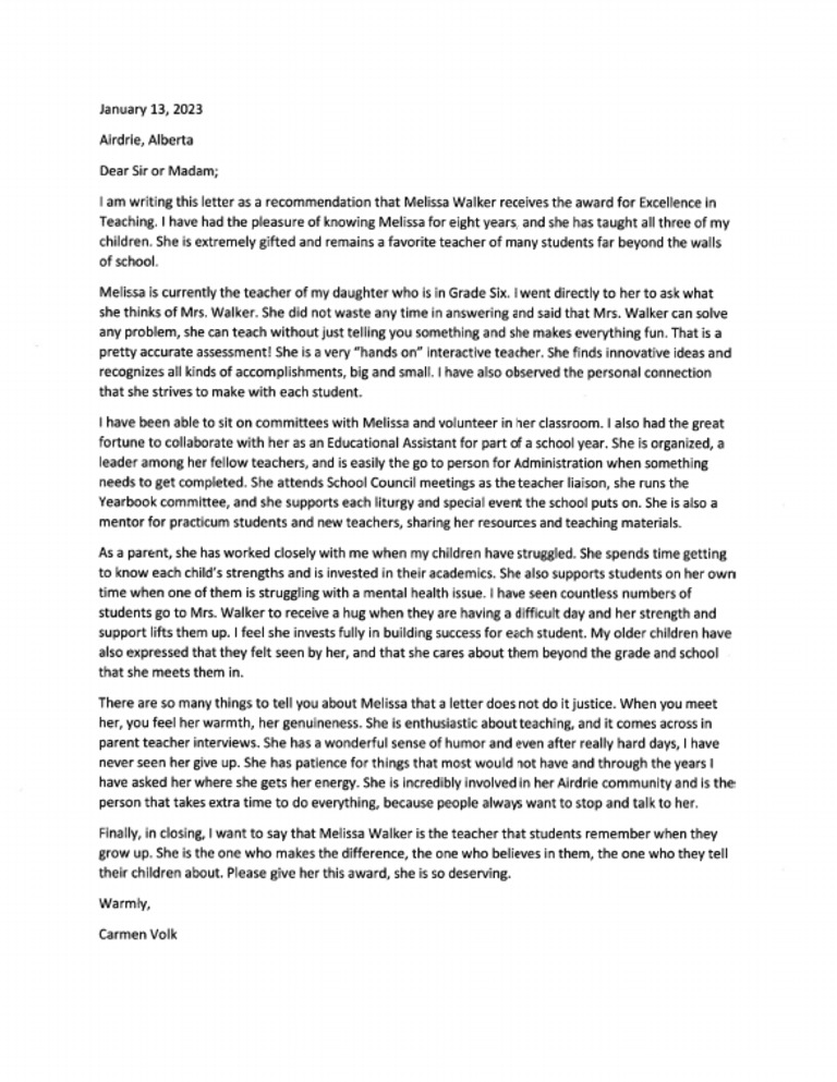 parent reference letter | PDF parent reference letter | PDF