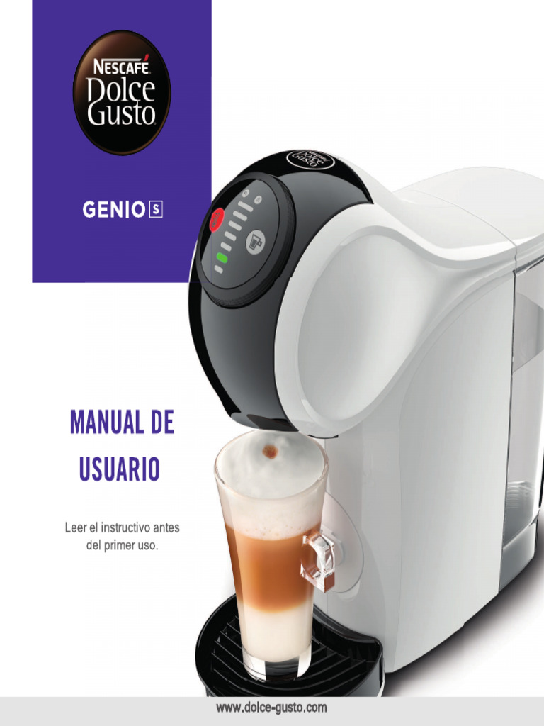 Manual de Usuario Genio S White | PDF