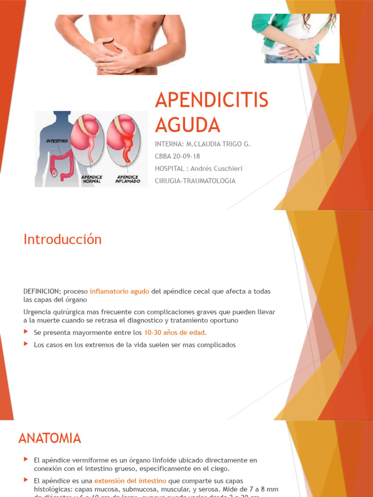 Apendicitis | PDF | Enfermedades y trastornos | Medicina