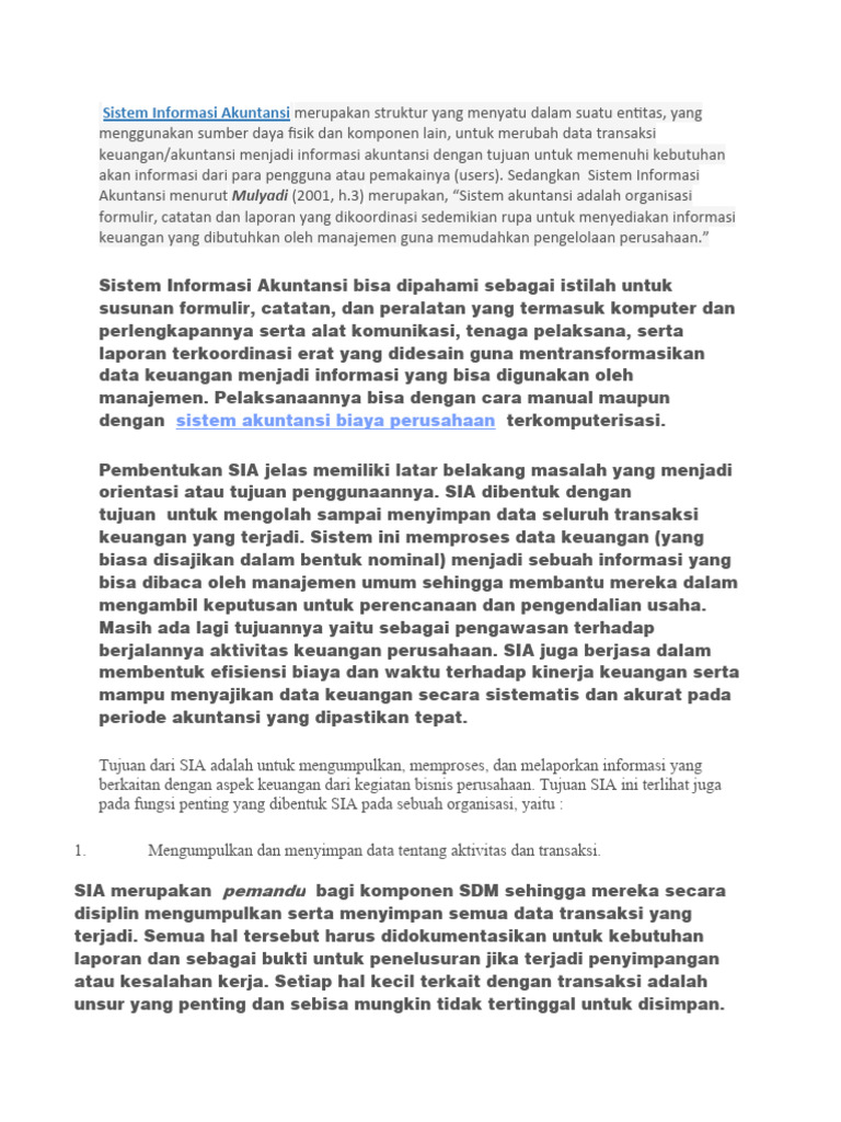 Bab 4 Sia-Proses Transaksi Bisnis | PDF | Bisnis