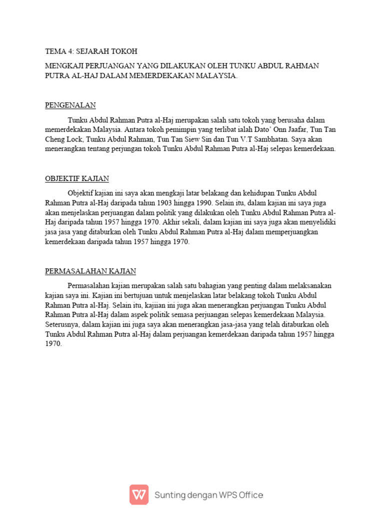 Proposal Sejarah s1 | PDF