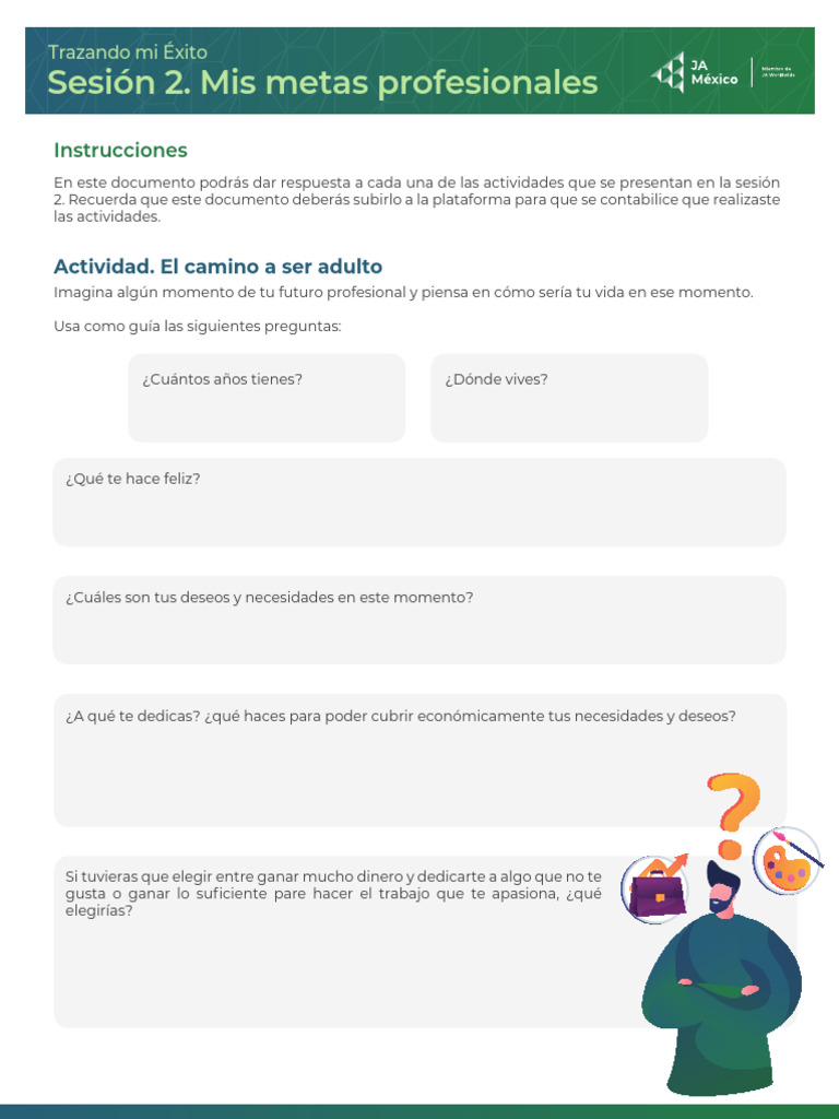 Trazando Metas Profesionales | PDF