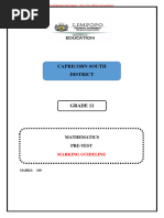 2024 Grade 11 Term 3 Controlled Test | PDF | Mathematics