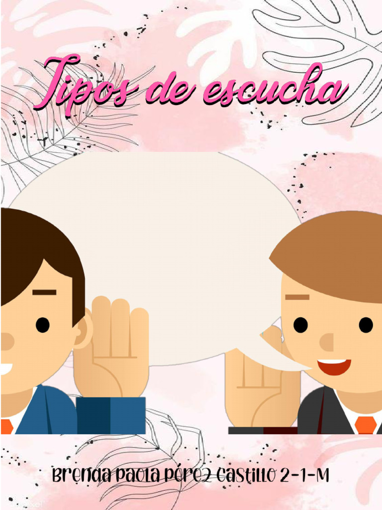 3.2 Tipos de Escucha | PDF