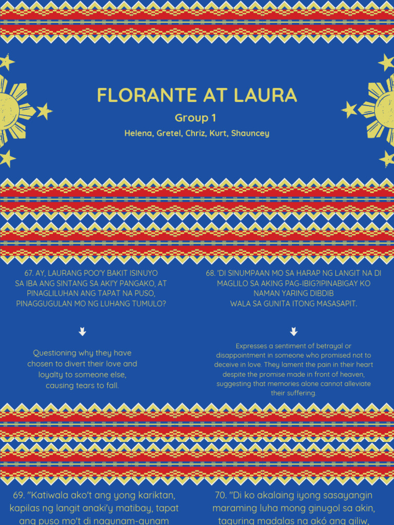 Florante at Laura Group 1 GR8 | PDF