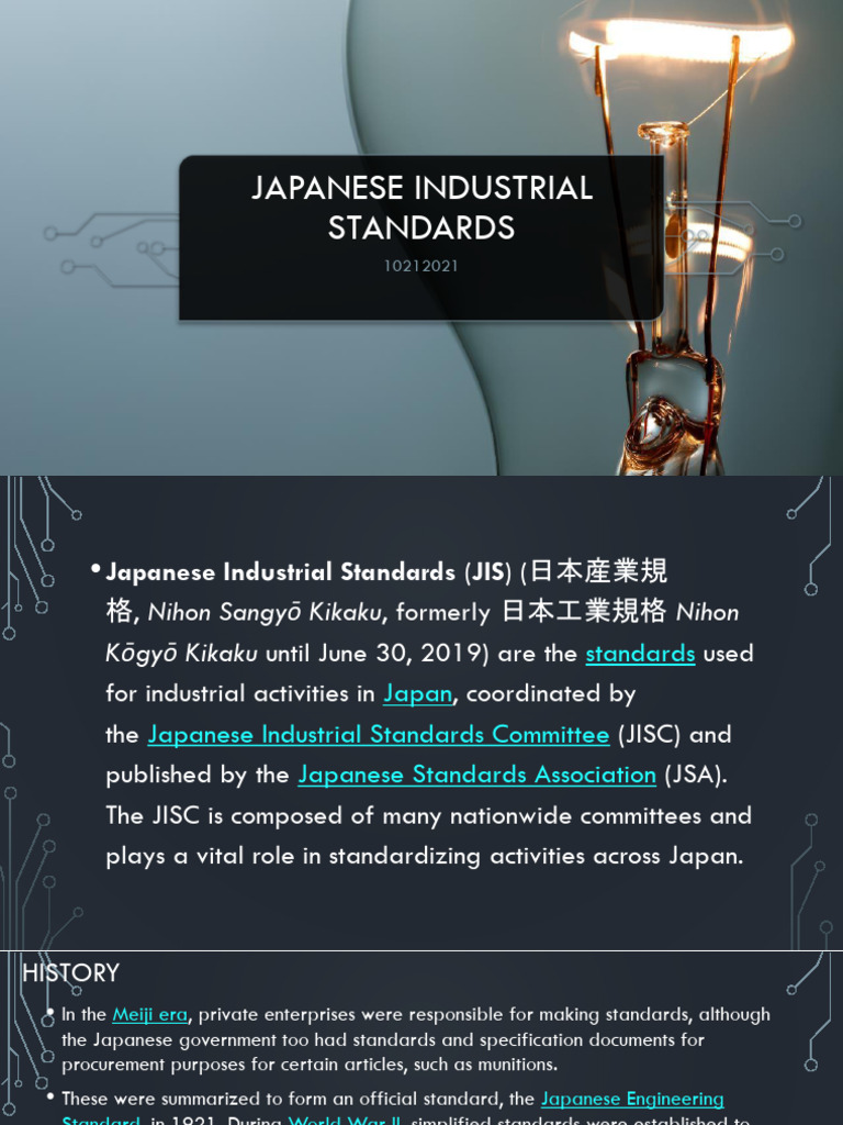 Japanese Industrial Standards | PDF | Steel | Rolling (Metalworking)