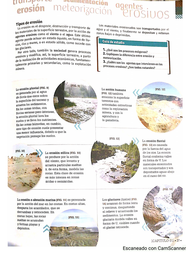 Tipos de Erosión | PDF