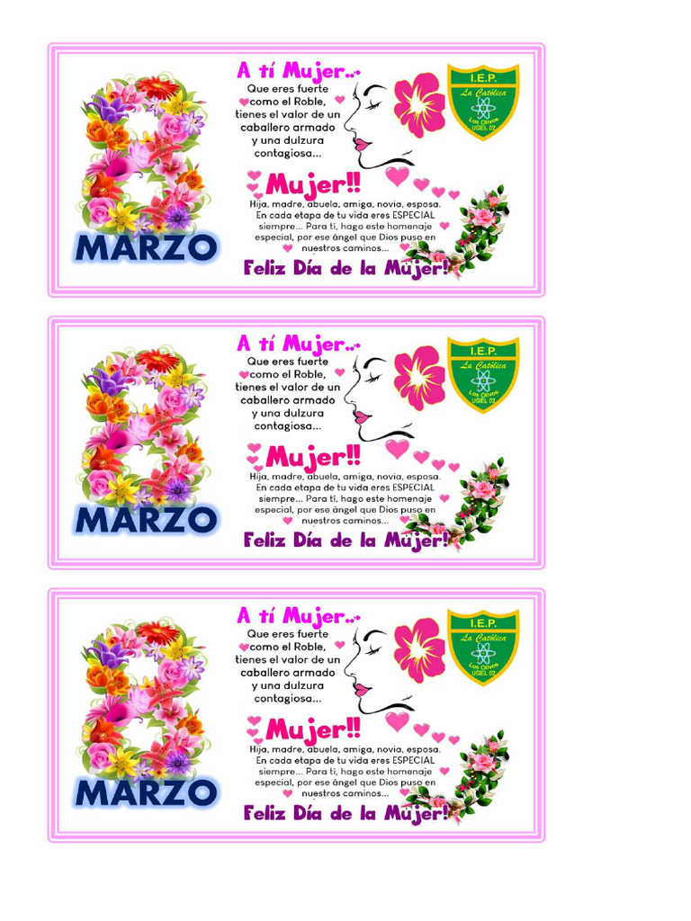 Dia De La Mujer C Pdf